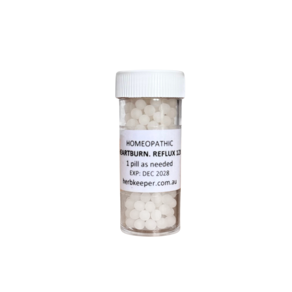 HOMEOPATHIC HEARTBURN REFLUX 12X PILLS – Wildcraft Dispensary
