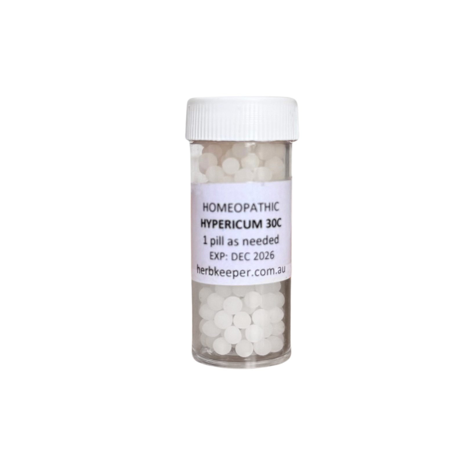 HOMEOPATHIC HYPERICUM 30C PILLS – Wildcraft Dispensary
