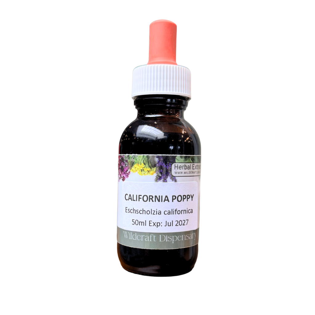 CALIFORNIA POPPY 50ml Extract / Tincture Herbal Liquid – Wildcraft ...